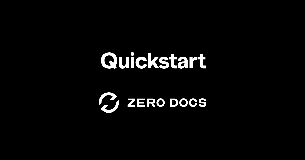 Quickstart